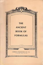 Ancient Book of Formulas by Lewis De Claremont | Goodreads
