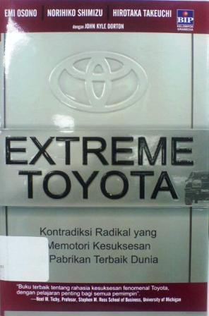 Extreme Toyota by Emi Osono | Goodreads