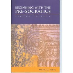 Beginning With the Pre Socratics by M. Ring | Goodreads