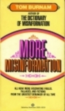 More Misinformation by Tom Burnam | Goodreads