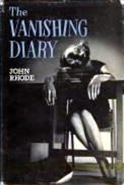 The Vanishing Diary (Dr. Priestley, #72) by John Rhode | Goodreads