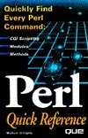 Perl 5 Quick Reference (Quick Reference Series) by Michael O. Foghlu ...