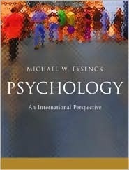 Psychology: An International Perspective by Michael W. Eysenck | Goodreads