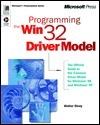 Programming the Win32 Driver Model by Walter Oney | Goodreads
