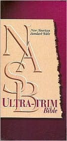 Ultra-Trim Bible: New American Standard Black Bonded Leather by ...