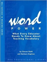 Word Power: What Every Educator Needs to Know About Teaching Vocabulary ...