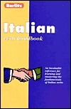 Berlitz Italian Verb Handbook (Berlitz Language Handbooks) by Berlitz ...