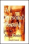 A Personal Record and Amy Foster by Joseph Conrad | Goodreads