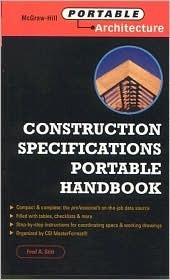 Construction Specifications Portable Handbook by Fred A. Stitt | Goodreads