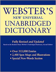 Webster's New Universal Unabridged Dictionary by Merriam-Webster ...