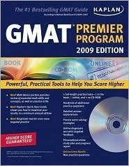 Kaplan GMAT Premier Program, 2009 (Book & CD-ROM) by Kaplan Test Prep ...