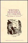 Writers, Readers, and Occasions: Selected Essays on Victorian ...
