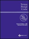 Texas Penal Code 1998 by West Group Publishing | Goodreads