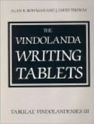 The Vindolanda Writing Tablets: (Tabulae Vindolandenses) Volume III by ...