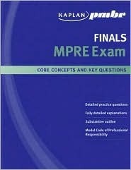 Kaplan PMBR FINALS: MPRE Exam by Kaplan Test Prep | Goodreads