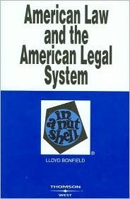 American Law and the American Legal System in a Nutshell by Lloyd ...
