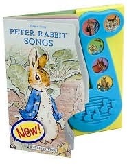 Peter Rabbit Songs, Play-a-song Board Book! Beatrix Potter by Beatrix ...