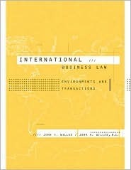 International Business Law by John H. Willes | Goodreads