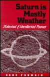 Saturn Is Mostly Weather: Selected and Uncollected Poems by Gene ...