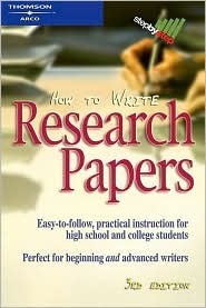 How to Write Research Papers by Sharon Sorenson | Goodreads