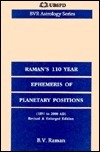 Raman's 110 Year Ephemeris of Planetary Positions by B.V. Raman | Goodreads
