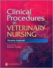 Clinical Procedures in Veterinary Nursing by Victoria Aspinall | Goodreads
