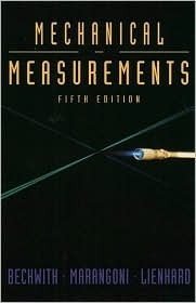 Mechanical Measurements by Thomas G. Beckwith | Goodreads