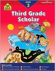 School Zone Third Grade Scholar Workbook: 64 Pages, 3rd Grade, Parts of ...