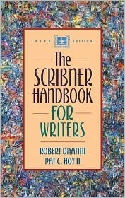 The Scribner Handbook for Writers (3rd Edition) by Robert DiYanni ...