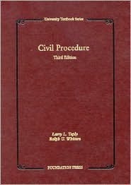 Civil Procedure (University Textbook) by Larry L. Teply | Goodreads