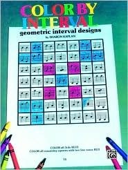 Color by Interval, Bk 1: Geometric Interval Designs by Sharon Kaplan ...