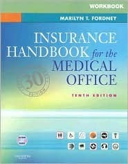 Workbook for Insurance Handbook for the Medical Office by Marilyn T ...