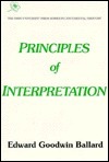 Principles Of Interpretation: Continental Thought Series, V5 (Volume 5 ...