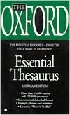 The Oxford Essential Thesaurus by Oxford University Press | Goodreads