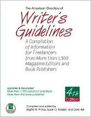 The American Directory of Writer's Guidelines 4th Edition by Brigitte M ...