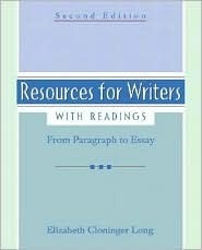 Resources for Writers, with Readings by Elizabeth Cloninger Long ...