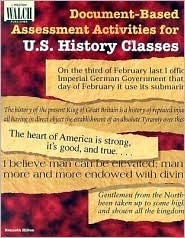 Document-based Assessment Activities For U.s. History Classes: Grades ...