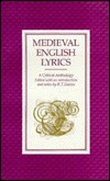 Medieval English Lyrics: A Critical Anthology by R.T. Davies | Goodreads