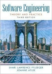 Software Engineering: Theory and Practice by Shari Lawrence Pfleeger ...