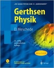 Gerthsen Physik (Springer-Lehrbuch) by Dieter Meschede | Goodreads
