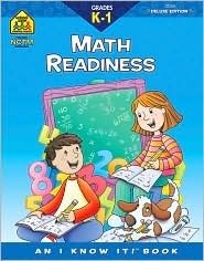 School Zone - Math Readiness Workbook - 64 Pages, Ages 5 to 7 ...