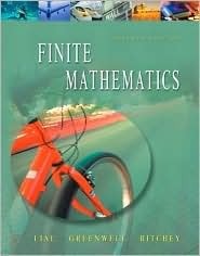 Finite Mathematics (7th Edition) by Margaret L. Lial | Goodreads