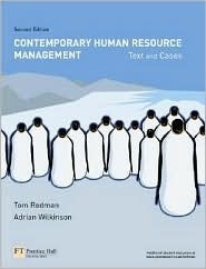 Contemporary Human Resource Management: Text And Cases by Tom Redman ...
