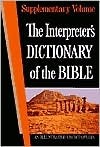 The Interpreter's Dictionary of the Bible: An Illustrated Encyclopedia ...