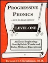 Progressive Phonics/Level 1: A How-To-Read Method by Ernest H ...