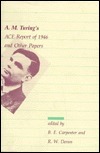 A. M. Turing's ACE Report of 1946 and Other Papers by Alan M. Turing ...