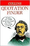 Collins Quotation Finder by HarperCollins | Goodreads