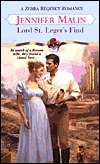 Lord St. Leger's Find (Zebra Regency Romance) by Jennifer Malin | Goodreads