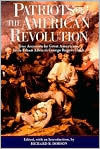 Patriots of the American Revolution by Richard M. Dorson | Goodreads
