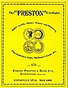 The Preston Catalogue -1909: Rules, Levels, Planes, Braces and Hammers ...